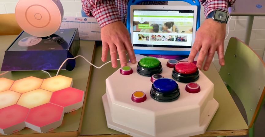 Alumnado de EPLA construye una nueva sala multisensorial con tecnología ...